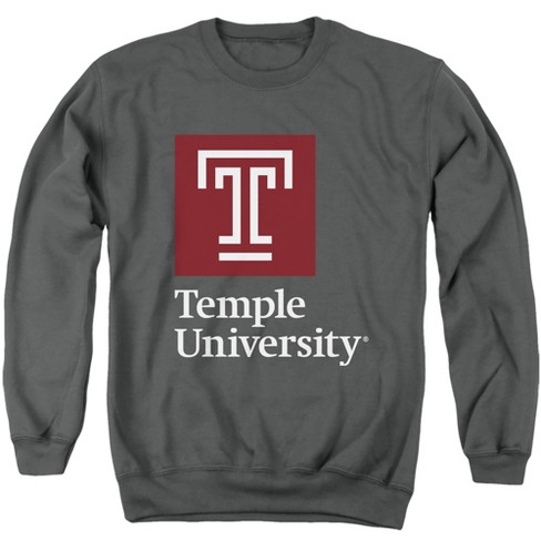Campus Lab Temple University Official Stacked Unisex Adult Crewneck ...