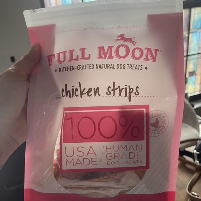 Full Moon Chicken Strips Jerky Dog Treats - 12oz : Target