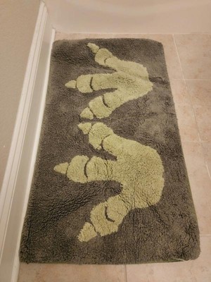 Dinosaur Feet Kids' Bath Rug - Pillowfort™ : Target