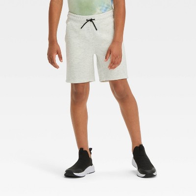 Boys' Knit Sport Shorts - Art Class™ Light Gray L Husky : Target