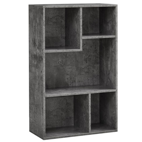Vecelo 2-tier Wood Storage Shelf, Gray : Target