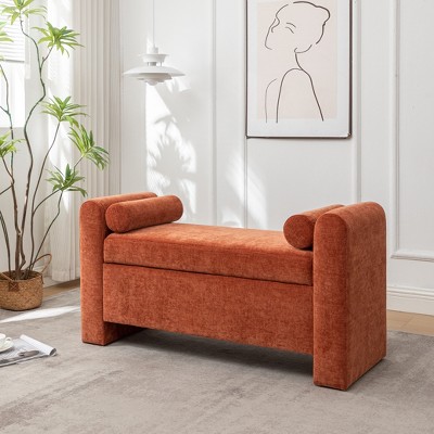 Jennifer Taylor Home Alma Tufted Flared Arm Entryway Bench : Target