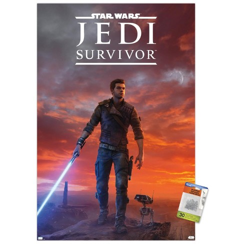 Trends International Star Wars: Jedi: Survivor - Key Art Unframed Wall ...