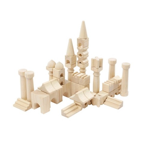 Kaplan Early Learning Architectural Unit Blocks - 44 Pieces : Target