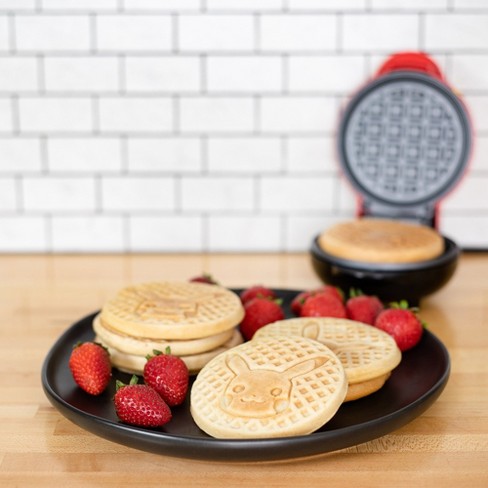 Uncanny Brands Pokemon Pikachu Mini Waffle Maker : Target