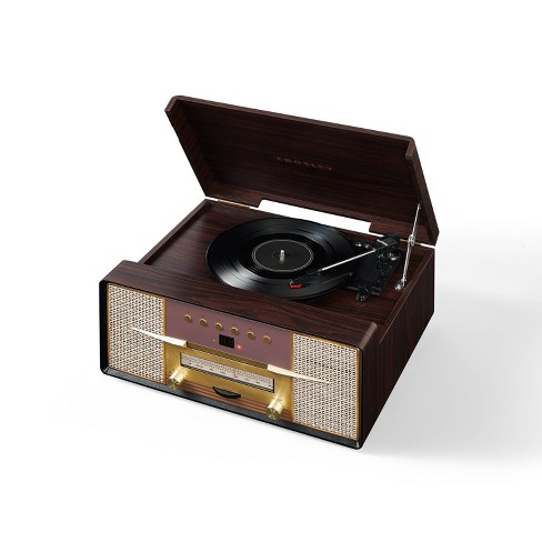 Crosley Rhapsody 7-in-1 Record Player - Mahogany : Target