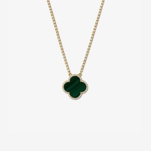 Clover Chain Necklace Linked by Mia K : Target