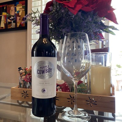 Purple Cowboy Tenacious Red Blend Wine - 750ml Bottle : Target