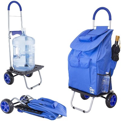 Dbest Products Bigger Trolley Dolly Foldable Shopping Cart For ...
