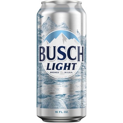 Busch Light Beer - 6pk/16 Fl Oz Cans : Target