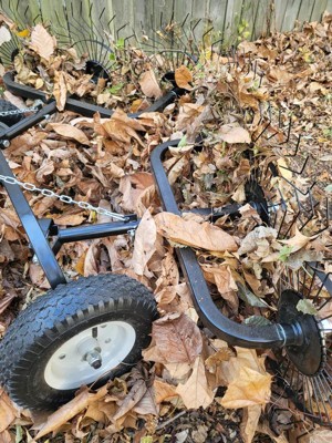 Yard Tuff Acr-500t 60 Inch V-shaped Steel Tow Behind Acreage Rake With ...