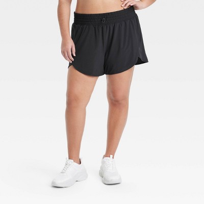 Women's Active Light High-rise Shorts 3" - All In Motion™ Black 3x : Target