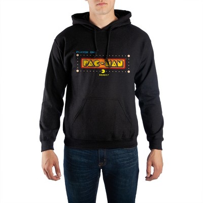 Pac-man Mens Retro Video Game Hoodie-medium : Target