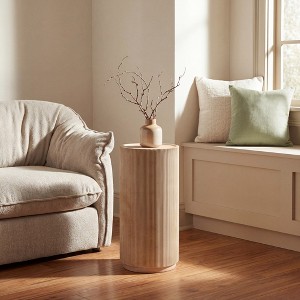 Christopher Knight Home Pavor Modern Lightweight Concrete Pedestal : Target