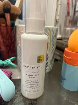 Kristin Ess Style Assist Blow Dry Mist Heat Protectant Spray For Curly ...