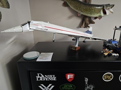 Lego Icons Concorde Model Plane Building Set 10318 : Target