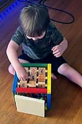 Wooden Activity Cube With Bead Maze, Shape Sorter, Abacus Counting ...