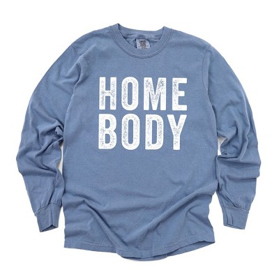 Simply Sage Market Women's Home Body Block Long Sleeve Garment Dyed Tee ...