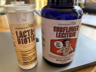 Legendairy Milk Organic Sunflower Lecithin - 60ct : Target