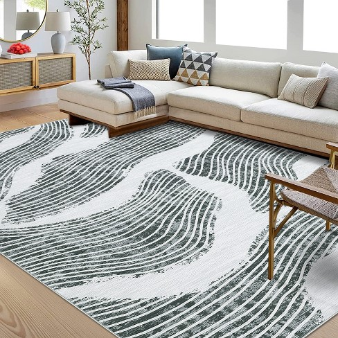 Modern Area Rug Geometric Rug Abstract Rug For Living Room Bedroom : Target