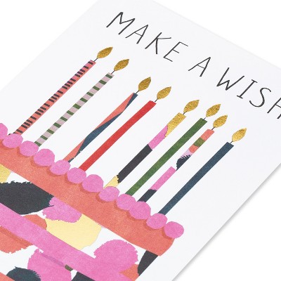 Make A Wish' Birthday Card : Target