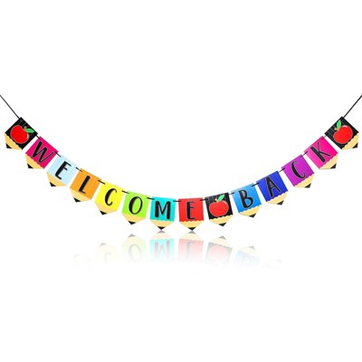 Big Dot Of Happiness Back To School - Large First Day Of School ...