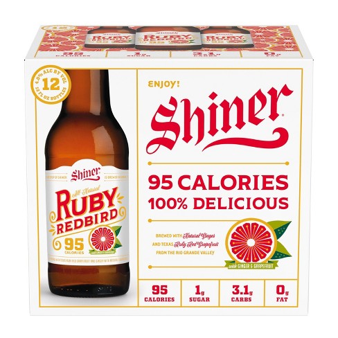 Shiner Ruby Redbird Grapefruit Beer - 12pk/12 Fl Oz Bottles : Target