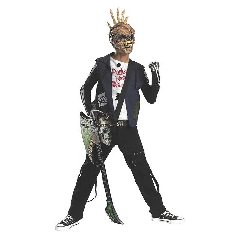 Disguise Mens Punk Creep Deluxe Costume - Small - Black : Target