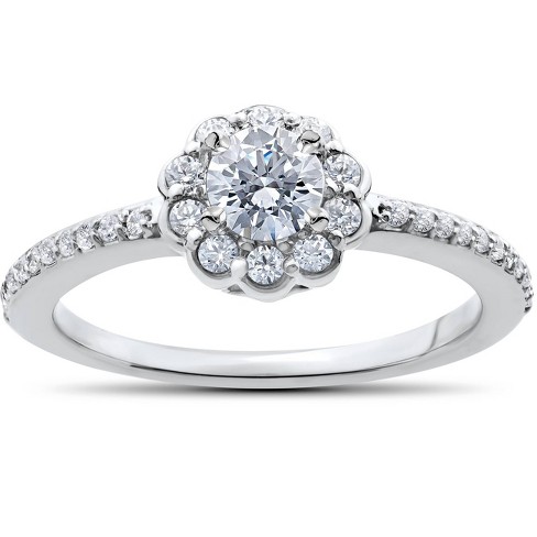 Pompeii3 1/2ct Diamond Engagement Ring 14k White Gold : Target