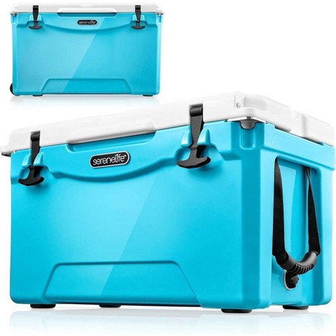 Serenelife 75-quart Portable Cooler Box - Keeps Food And Beverages Cold ...