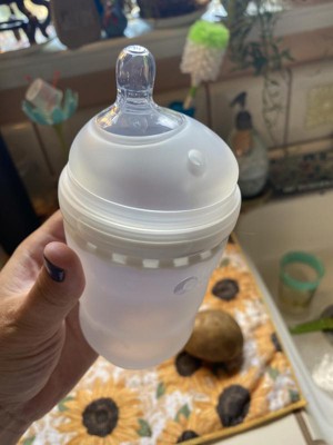 Olababy Silicone Gentle Baby Bottle - Frost - 8oz : Target