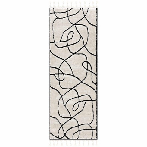 Hauteloom Runner Area Rug Beige : Target