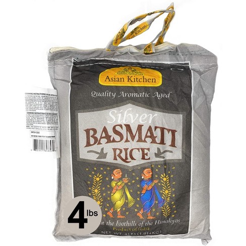 Asian Kitchen Silver White Basmati Rice - Rani Brand Authentic Indian ...