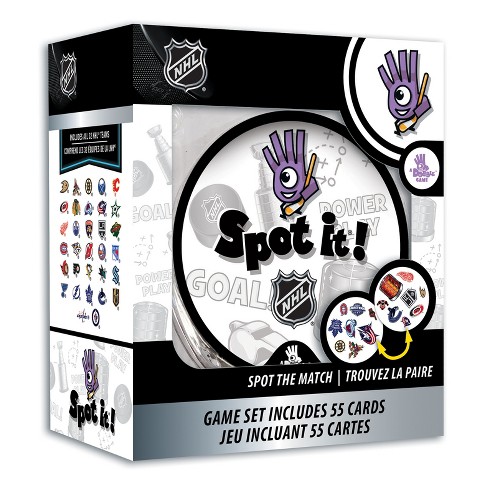 Masterpieces Officially Licensed Nhl League-nhl Spot It Game For Kids ...