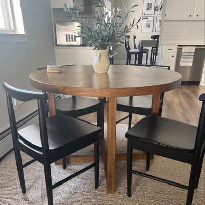 Keener All Wood Round Dining Table - Threshold™ : Target