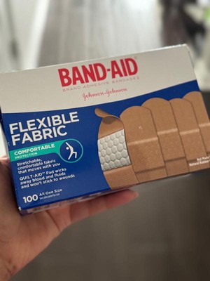 Band-aid Flexible Fabric Brand Comfortable Protection Bandages - 30ct ...