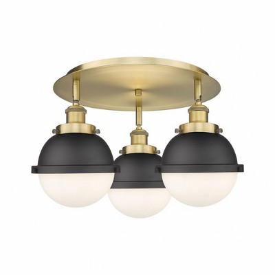 Innovations Lighting Ballston Urban 3 - Light Flush Mount In Brushed ...