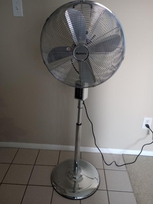 Holmes 16" Digital Oscillating 3-speed Metal Stand Fan With Remote ...