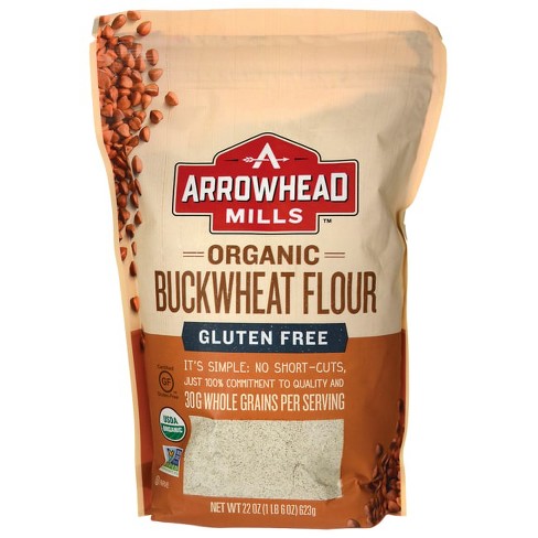 Arrowhead Mills Organic Buckwheat Flour 22 Oz Pkg : Target