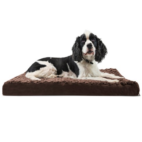 Furhaven Ultra Plush Deluxe Orthopedic Dog Bed - Large, Chocolate : Target