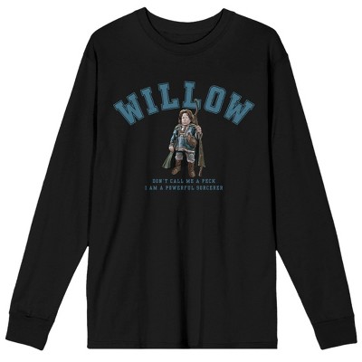 Willow Varsity Peck Sorcerer Crew Neck Long Sleeve Men's Black Tee-xxl : Target