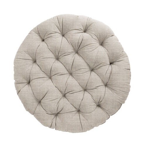 Sunbrella Indoor/outdoor Papasan Cushion Cast Silver - Sorra Home: Uv ...