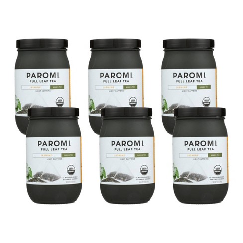 Paromi Tea Organic Jasmine Tea - Case Of 6/15 Bags : Target
