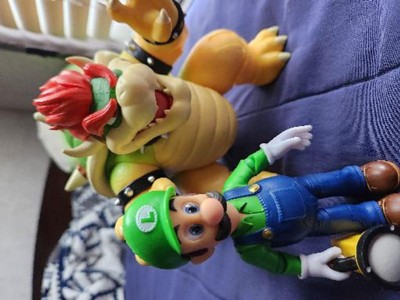 Nintendo The Super Mario Bros. Movie Luigi Figure With Flashlight ...
