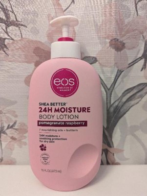 Eos Shea Better Moisture Body Lotion - Pomegranate Raspberry - 16 Fl Oz ...