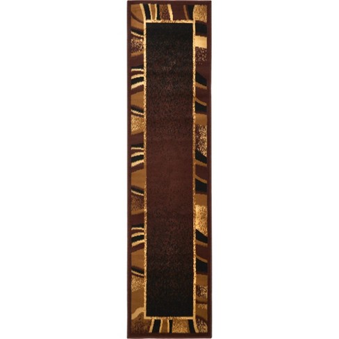 Home Dynamix Premium Rizzy Contemporary Abstract Border Runner Area Rug ...