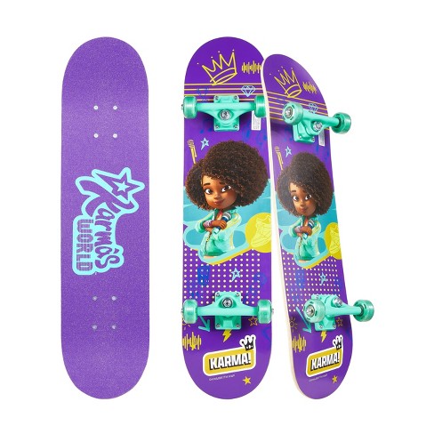 Karma's World 31" Skateboard W/ Glitter : Target