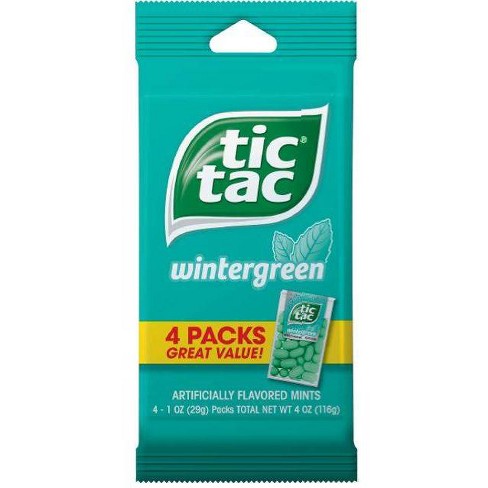 4 Oz Tic Tac Wintergreen Mints : Target