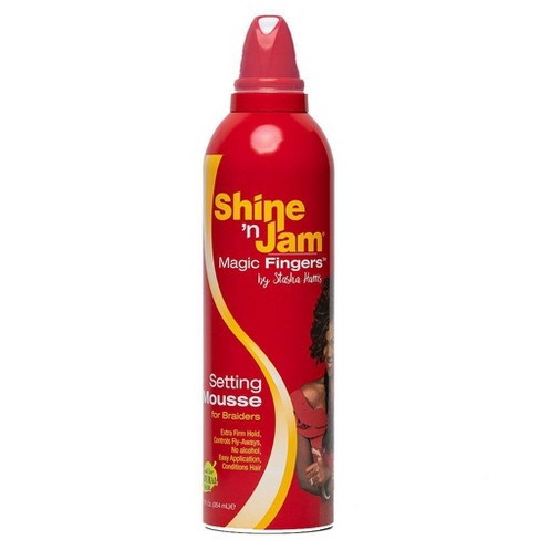 Ampro Shine N Jam Magic Fingers Hair Mousse - 12 Fl Oz : Target