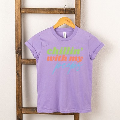 The Juniper Shop Chillin With My Peeps Script Youth Short Sleeve Tee ...